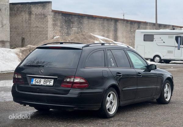 Черный Мерседес E 220 2005 в Нарва, объемом двигателя 2.20 л и пробегом 323 тыс. км за 1390 €, фото 3 на AUTOMOTO.COM.LV