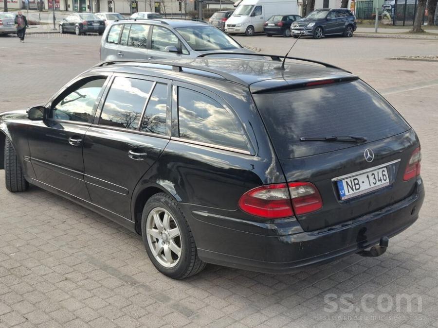 Melns Mercedes-Benz E 220 2005 Rīga, ar dzinēja tilpumu 2.20 L un nobraukumu 425 tūkst. km par 1600 €, foto 9 vietnē AUTOMOTO.COM.LV