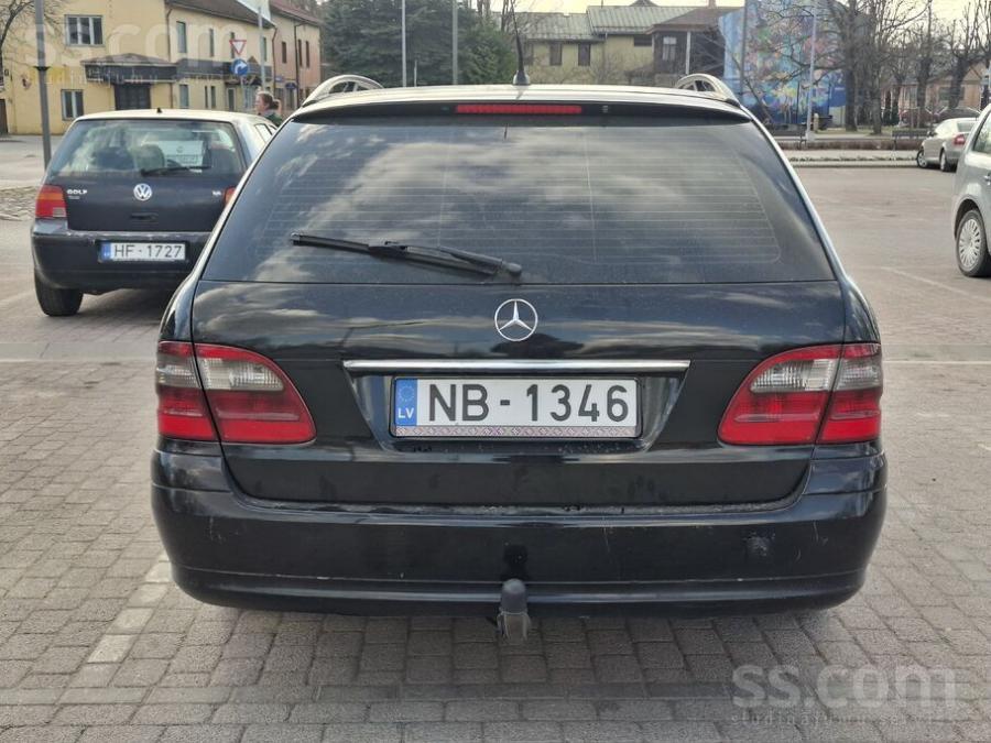 Melns Mercedes-Benz E 220 2005 Rīga, ar dzinēja tilpumu 2.20 L un nobraukumu 425 tūkst. km par 1600 €, foto 12 vietnē AUTOMOTO.COM.LV