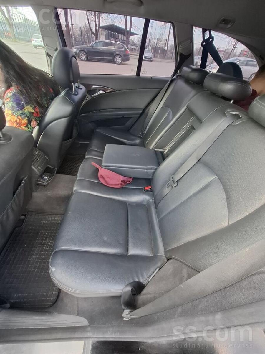 Melns Mercedes-Benz E 220 2005 Rīga, ar dzinēja tilpumu 2.20 L un nobraukumu 425 tūkst. km par 1600 €, foto 13 vietnē AUTOMOTO.COM.LV