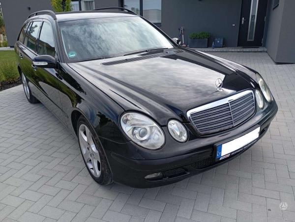 Melns Mercedes-Benz E 220 2005 Šauļi, ar dzinēja tilpumu 2.14 L un nobraukumu 324 tūkst. km par 2350 €, foto 4 vietnē AUTOMOTO.COM.LV