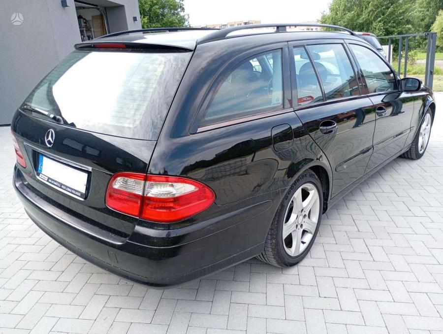 Melns Mercedes-Benz E 220 2005 Šauļi, ar dzinēja tilpumu 2.14 L un nobraukumu 324 tūkst. km par 2350 €, foto 7 vietnē AUTOMOTO.COM.LV
