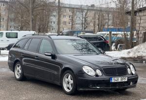 Черный Мерседес E 220 2005 в Нарва, объемом двигателя 2.20 л и пробегом 323 тыс. км за 1000 €, фото 13 на AUTOMOTO.COM.LV