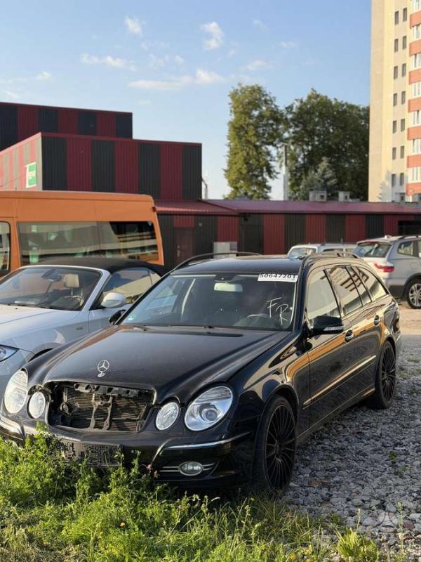 Черный Мерседес E 220 2006 в Каунас, объемом двигателя 2.20 л и пробегом 430 тыс. км за 2200 €, фото 1 на AUTOMOTO.COM.LV