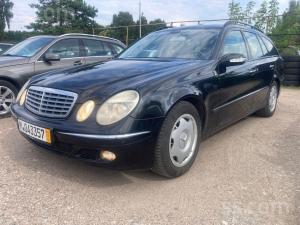 Melns Mercedes-Benz E 220 2006 Rīga, ar dzinēja tilpumu 2.20 L un nobraukumu 363 tūkst. km par 1800 €, foto  vietnē AUTOMOTO.COM.LV
