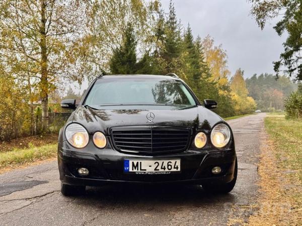 Black Mercedes-Benz E 220 2006 in Jelgava, with an engine capacity of 2.20 L and mileage of 472 thousand km for 3550 €, photo 11 on AUTOMOTO.COM.LV