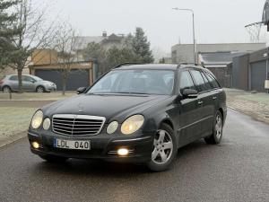 Black Mercedes-Benz E 220 2007 in Vilnius, with an engine capacity of 2.15 L and mileage of 308 thousand km for 2950 €, photo  on AUTOMOTO.COM.LV