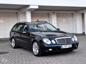 Melns Mercedes-Benz E 220 2007 Telšiai, ar dzinēja tilpumu 2.10 L un nobraukumu 298 tūkst. km par 3950 €, foto 4 vietnē AUTOMOTO.COM.LV