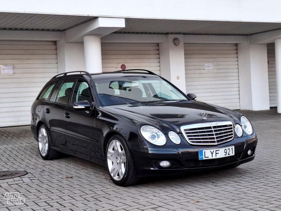 Melns Mercedes-Benz E 220 2007 Telšiai, ar dzinēja tilpumu 2.10 L un nobraukumu 298 tūkst. km par 3950 €, foto 4 vietnē AUTOMOTO.COM.LV