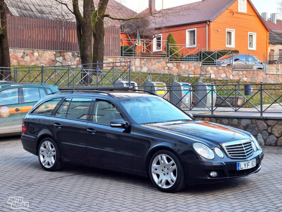 Melns Mercedes-Benz E 220 2007 Telšiai, ar dzinēja tilpumu 2.10 L un nobraukumu 298 tūkst. km par 3950 €, foto 14 vietnē AUTOMOTO.COM.LV
