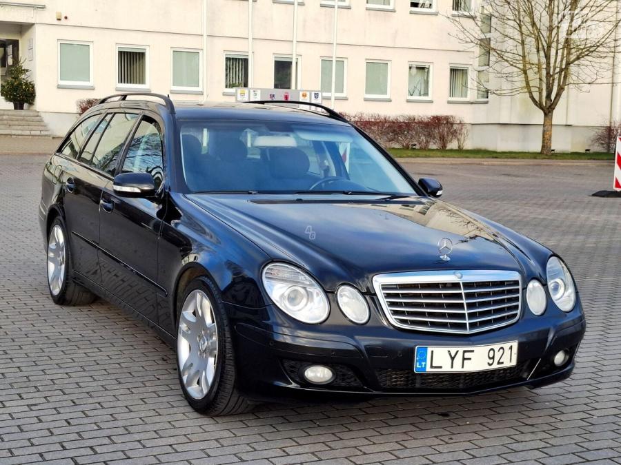 Melns Mercedes-Benz E 220 2007 Telšiai, ar dzinēja tilpumu 2.10 L un nobraukumu 298 tūkst. km par 3950 €, foto 23 vietnē AUTOMOTO.COM.LV