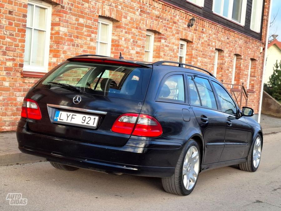 Melns Mercedes-Benz E 220 2007 Telšiai, ar dzinēja tilpumu 2.10 L un nobraukumu 298 tūkst. km par 3950 €, foto 24 vietnē AUTOMOTO.COM.LV