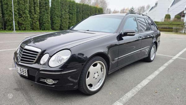Melns Mercedes-Benz E 220 2007 Viļņa, ar dzinēja tilpumu 2.15 L un nobraukumu 326 tūkst. km par 3800 €, foto 9 vietnē AUTOMOTO.COM.LV