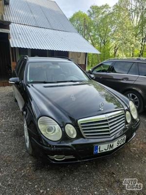 Melns Mercedes-Benz E 220 2007 Prienai, ar dzinēja tilpumu 2.10 L un nobraukumu 366 tūkst. km par 2000 €, foto  vietnē AUTOMOTO.COM.LV