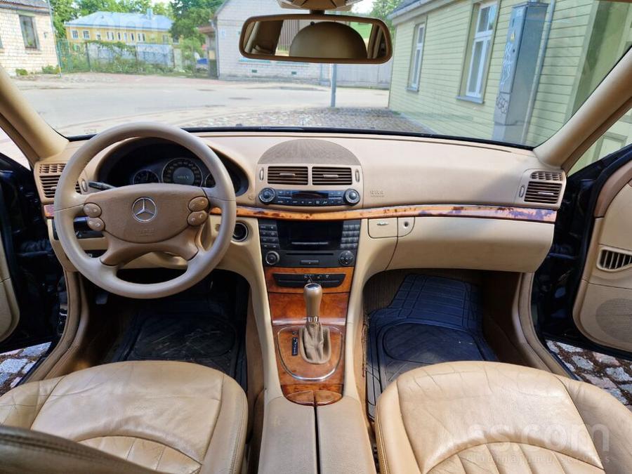 Черный Мерседес E 220 2007 в Екабпилс, объемом двигателя 2.20 л и пробегом 344 тыс. км за 2800 €, фото 5 на AUTOMOTO.COM.LV