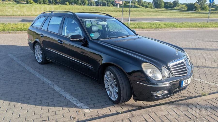 Melns Mercedes-Benz E 220 2007 Liepāja, ar dzinēja tilpumu 2.20 L un nobraukumu 287 tūkst. km par 4995 €, foto 4 vietnē AUTOMOTO.COM.LV