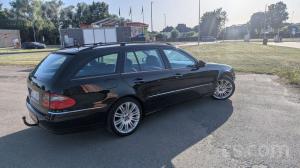 Черный Мерседес E 220 2007 в Лиепая, объемом двигателя 2.20 л и пробегом 287 тыс. км за 4995 €, фото 4 на AUTOMOTO.COM.LV