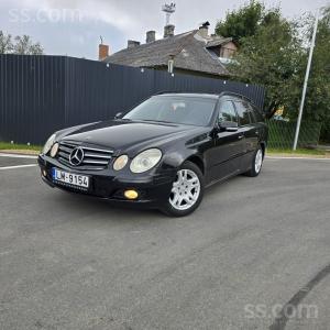 Черный Мерседес E 220 2007 в Рига, объемом двигателя 2.20 л и пробегом 441 тыс. км за 2600 €, фото  на AUTOMOTO.COM.LV