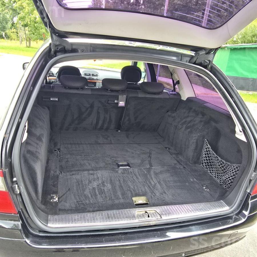 Black Mercedes-Benz E 220 2007 in Riga, with an engine capacity of 2.20 L and mileage of 441 thousand km for 2600 €, photo 10 on AUTOMOTO.COM.LV