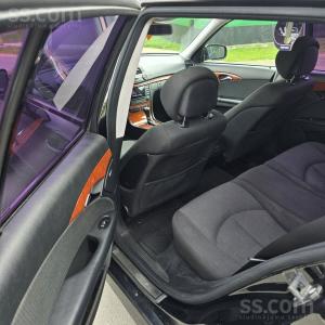 Black Mercedes-Benz E 220 2007 in Riga, with an engine capacity of 2.20 L and mileage of 441 thousand km for 2600 €, photo 12 on AUTOMOTO.COM.LV