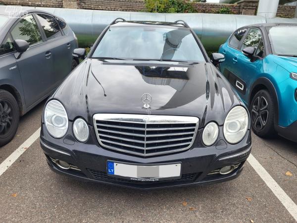 Black Mercedes-Benz E 220 2007 in Vilnius, with an engine capacity of 2.20 L and mileage of 355 thousand km for 1990 €, photo 4 on AUTOMOTO.COM.LV