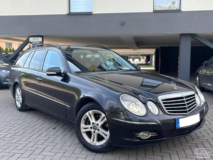 Melns Mercedes-Benz E 220 2008 Kauņa, ar dzinēja tilpumu 2.10 L un nobraukumu 500 tūkst. km par 1850 €, foto 6 vietnē AUTOMOTO.COM.LV