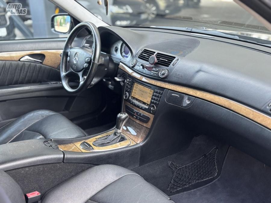Melns Mercedes-Benz E 220 2008 Kauņa, ar dzinēja tilpumu 2.10 L un nobraukumu 500 tūkst. km par 1850 €, foto 16 vietnē AUTOMOTO.COM.LV