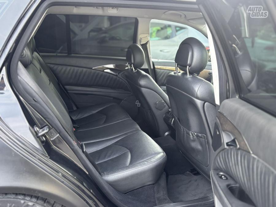 Melns Mercedes-Benz E 220 2008 Kauņa, ar dzinēja tilpumu 2.10 L un nobraukumu 500 tūkst. km par 1850 €, foto 18 vietnē AUTOMOTO.COM.LV