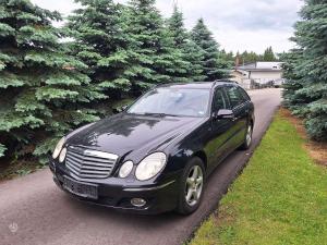 Черный Мерседес E 220 2008 в Утена, объемом двигателя 2.15 л и пробегом 307 тыс. км за 3750 €, фото  на AUTOMOTO.COM.LV