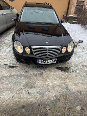 Black Mercedes-Benz E 220 2009 in Kaunas, with an engine capacity of 2.15 L and mileage of 578 thousand km for 2500 €, photo 6 on AUTOMOTO.COM.LV