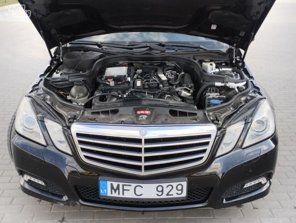 Melns Mercedes-Benz E 220 2010 Šilutė, ar dzinēja tilpumu 2.20 L un nobraukumu 371 tūkst. km par 5899 €, foto 10 vietnē AUTOMOTO.COM.LV