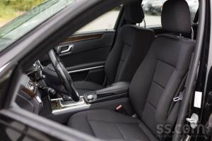 Black Mercedes-Benz E 220 2010 in Riga, with an engine capacity of 2.20 L and mileage of 239 thousand km for 9990 €, photo 13 on AUTOMOTO.COM.LV