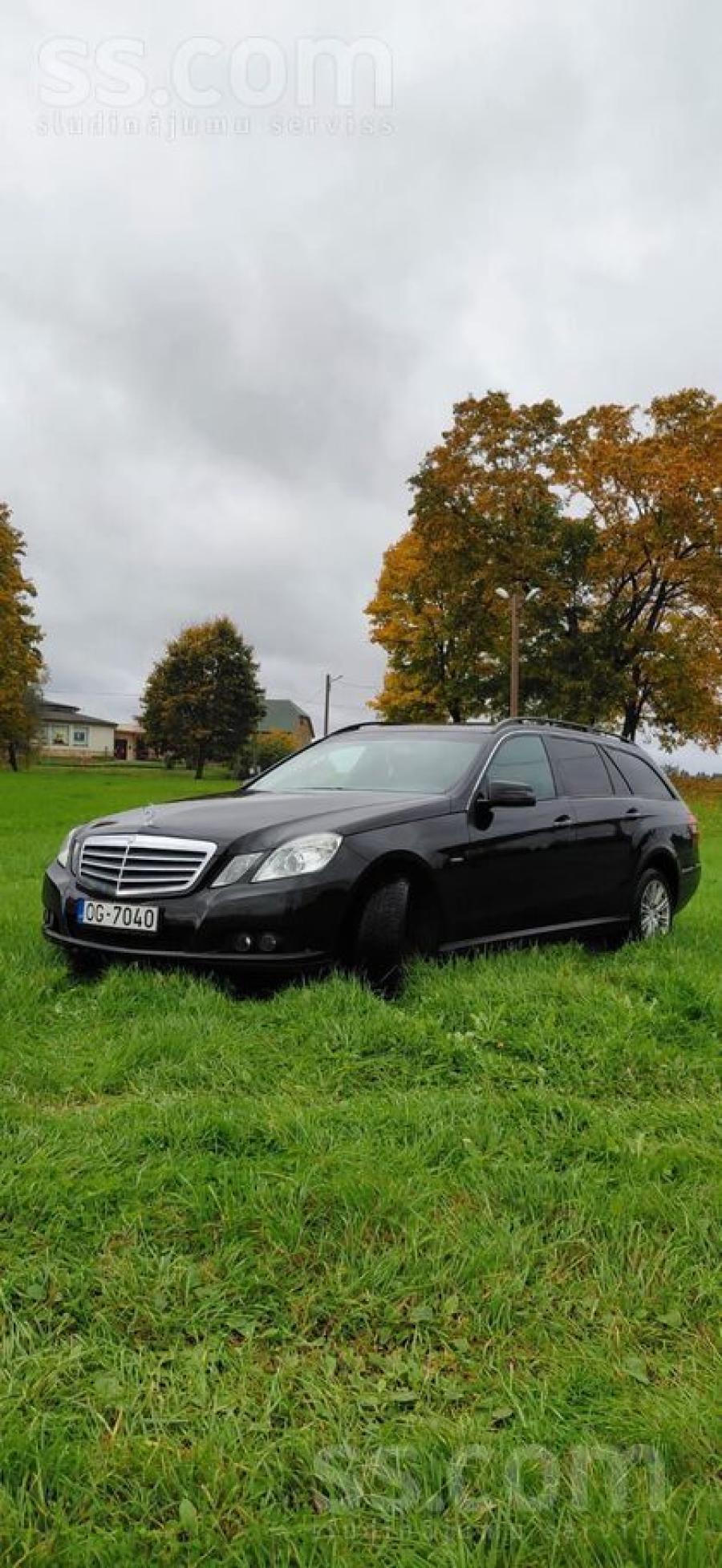 Melns Mercedes-Benz E 220 2010 Daugavpils, ar dzinēja tilpumu 2.20 L un nobraukumu 341 tūkst. km par 6200 €, foto 3 vietnē AUTOMOTO.COM.LV