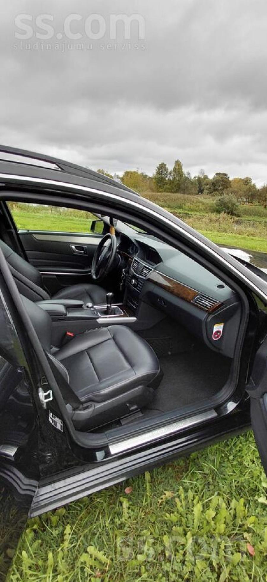 Melns Mercedes-Benz E 220 2010 Daugavpils, ar dzinēja tilpumu 2.20 L un nobraukumu 341 tūkst. km par 6200 €, foto 7 vietnē AUTOMOTO.COM.LV