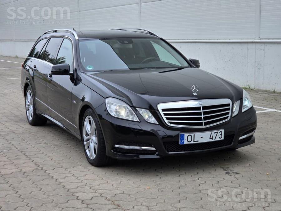 Melns Mercedes-Benz E 220 2011 Rīga, ar dzinēja tilpumu 2.20 L un nobraukumu 240 tūkst. km par 6500 €, foto 1 vietnē AUTOMOTO.COM.LV