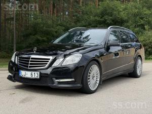 Melns Mercedes-Benz E 220 2011 Rīga, ar dzinēja tilpumu 2.20 L un nobraukumu 290 tūkst. km par 6200 €, foto  vietnē AUTOMOTO.COM.LV