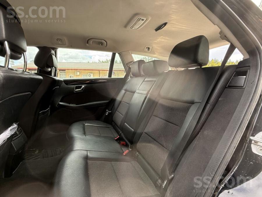 Черный Мерседес E 220 2011 в Рига, объемом двигателя 2.20 л и пробегом 290 тыс. км за 6200 €, фото 10 на AUTOMOTO.COM.LV