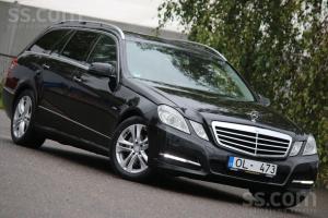 Black Mercedes-Benz E 220 2011 in Riga, with an engine capacity of 2.20 L and mileage of 241 thousand km for 6290 €, photo 4 on AUTOMOTO.COM.LV