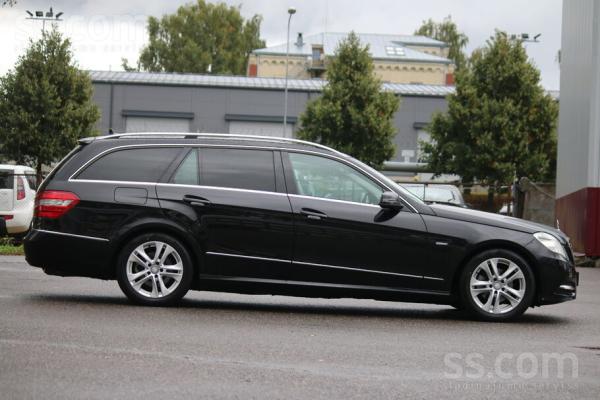 Black Mercedes-Benz E 220 2011 in Riga, with an engine capacity of 2.20 L and mileage of 241 thousand km for 6290 €, photo 7 on AUTOMOTO.COM.LV