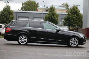 Black Mercedes-Benz E 220 2011 in Riga, with an engine capacity of 2.20 L and mileage of 241 thousand km for 6290 €, photo 7 on AUTOMOTO.COM.LV