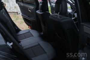 Black Mercedes-Benz E 220 2011 in Riga, with an engine capacity of 2.20 L and mileage of 241 thousand km for 6290 €, photo 19 on AUTOMOTO.COM.LV