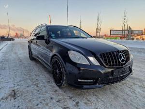 Black Mercedes-Benz E 220 2012 in Vilnius, with an engine capacity of 2.20 L and mileage of 240 thousand km for 6999 €, photo 3 on AUTOMOTO.COM.LV