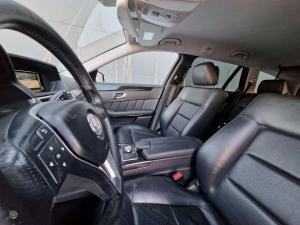 Black Mercedes-Benz E 220 2012 in Vilnius, with an engine capacity of 2.20 L and mileage of 240 thousand km for 6999 €, photo 13 on AUTOMOTO.COM.LV