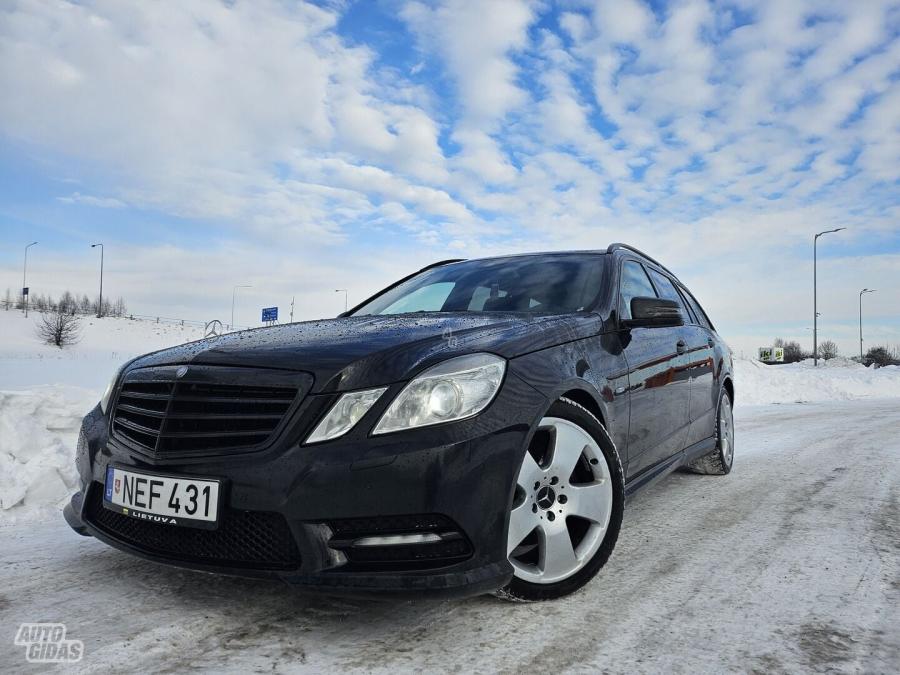 Black Mercedes-Benz E 220 2012 in Klaipeda, with an engine capacity of 2.10 L and mileage of 250 thousand km for 8800 €, photo 1 on AUTOMOTO.COM.LV