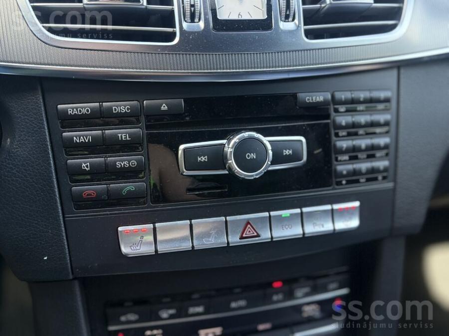 Melns Mercedes-Benz E 220 2013 Rīga, ar dzinēja tilpumu 2.20 L un nobraukumu 385 tūkst. km par 7200 €, foto 20 vietnē AUTOMOTO.COM.LV
