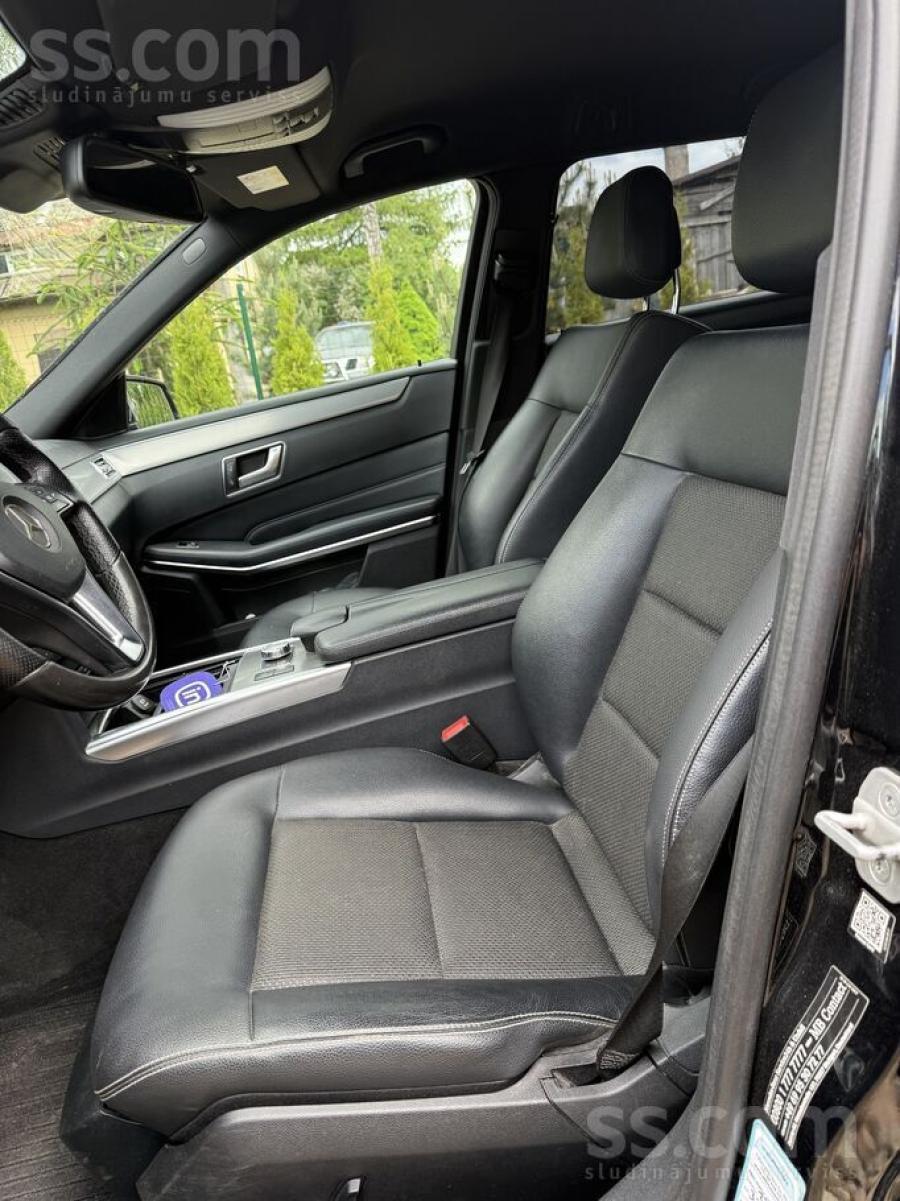 Melns Mercedes-Benz E 220 2013 Rīga, ar dzinēja tilpumu 2.20 L un nobraukumu 385 tūkst. km par 7200 €, foto 24 vietnē AUTOMOTO.COM.LV