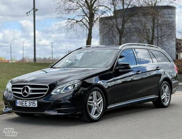 Black Mercedes-Benz E 220 2014 in Kaunas, with an engine capacity of 2.10 L and mileage of 347 thousand km for 7500 €, photo 2 on AUTOMOTO.COM.LV