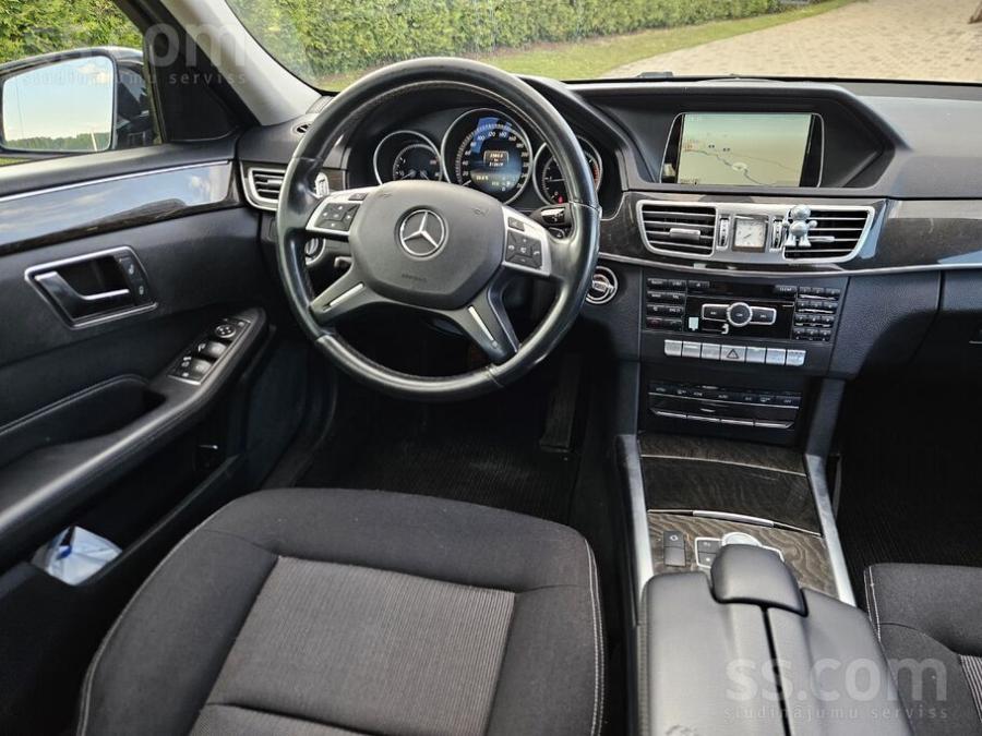 Черный Мерседес E 220 2014 в Огре, объемом двигателя 2.20 л и пробегом 311 тыс. км за 8150 €, фото 11 на AUTOMOTO.COM.LV