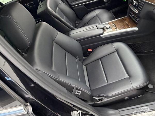 Black Mercedes-Benz E 220 2014 in Avizieniai, with an engine capacity of 2.20 L and mileage of 208 thousand km for 11800 €, photo 5 on AUTOMOTO.COM.LV