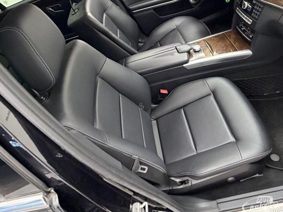 Черный Мерседес E 220 2014 в Авиженяй, объемом двигателя 2.20 л и пробегом 208 тыс. км за 11800 €, фото 6 на AUTOMOTO.COM.LV